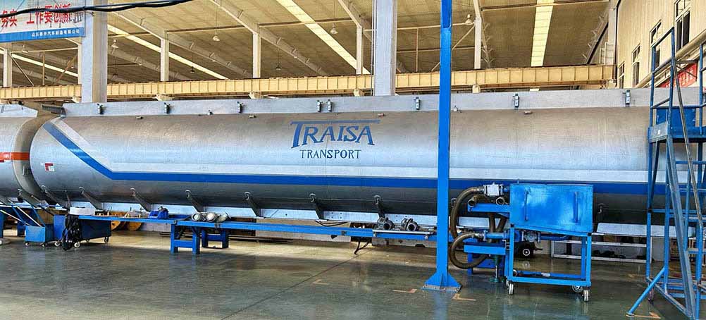 2/3 Axle Heavy Duty Aluminum Crude Oil Gasoline Petrol Diesel Water ...