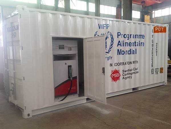 10KL Mobile or Portable Container fuel Diesel Storage Service Station ...